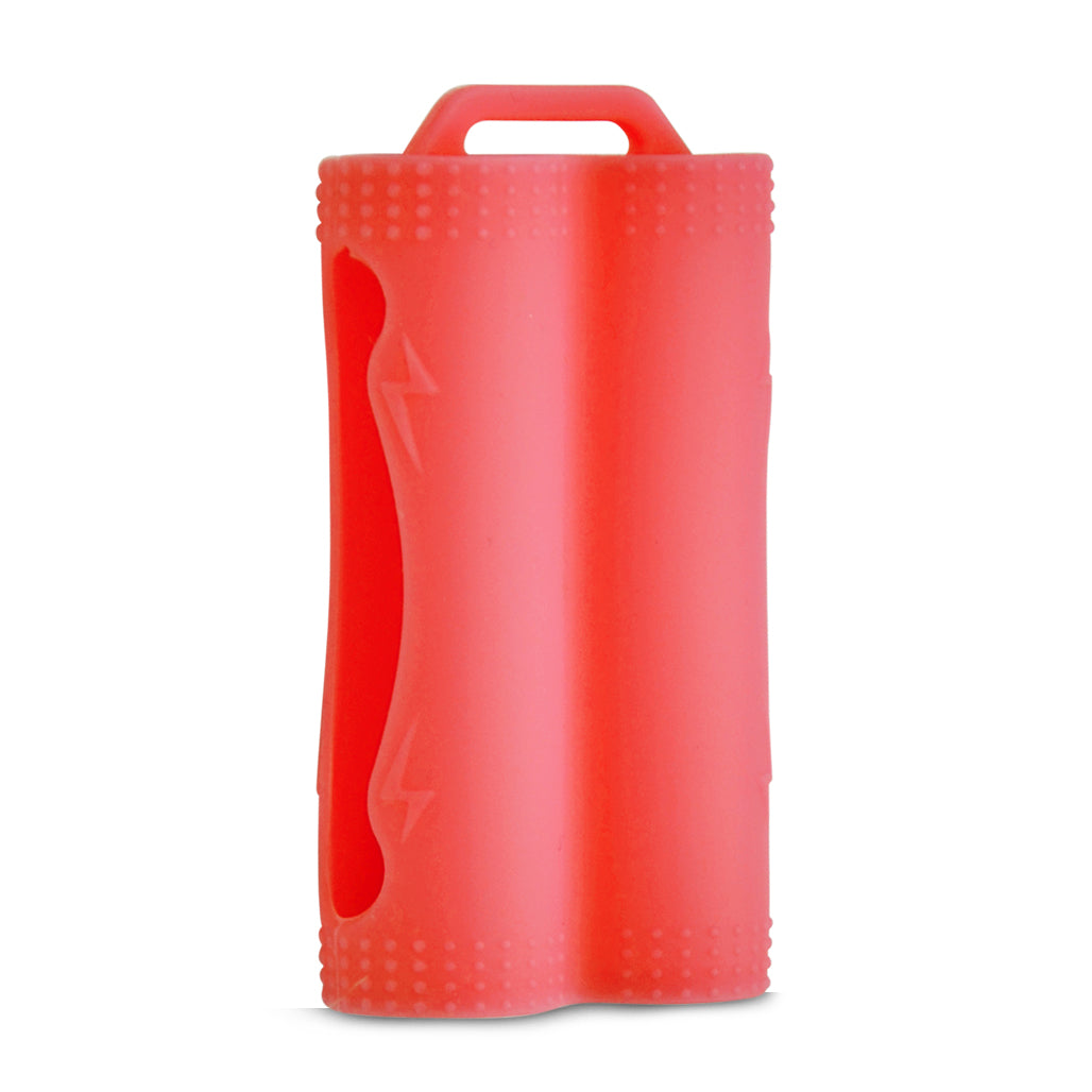 18650 Battery Silicone Case (2x) - Red