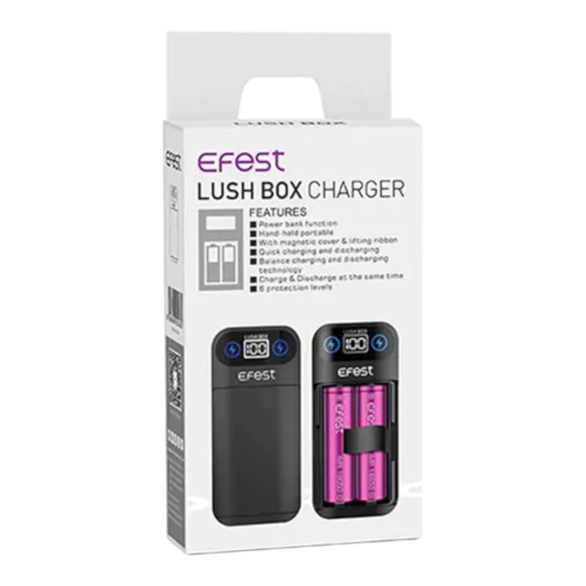 Efest LUSH BOX Charger and Portable Power Bank