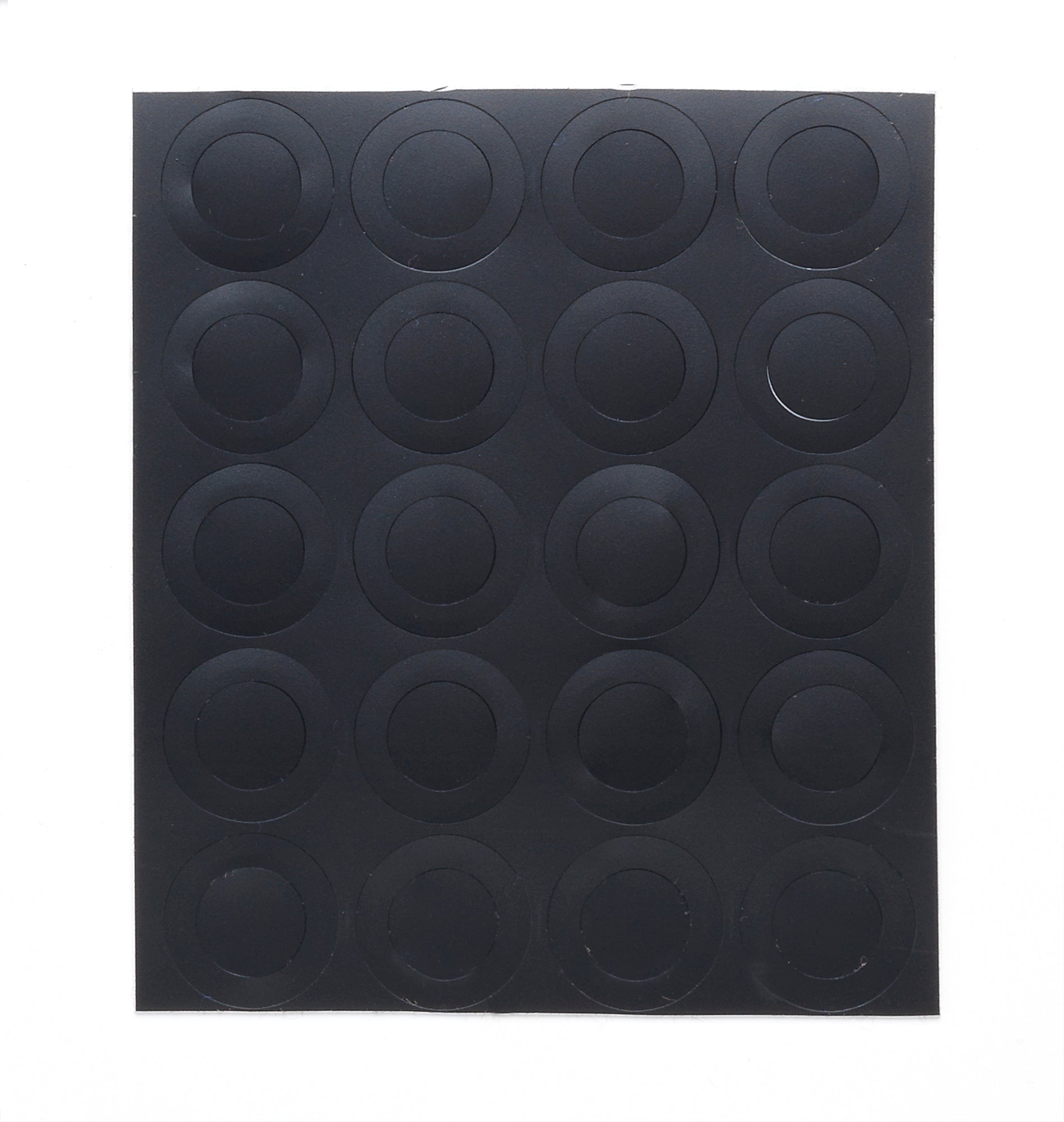 21700 Positive Terminal Insulators – 20 Pack Black
